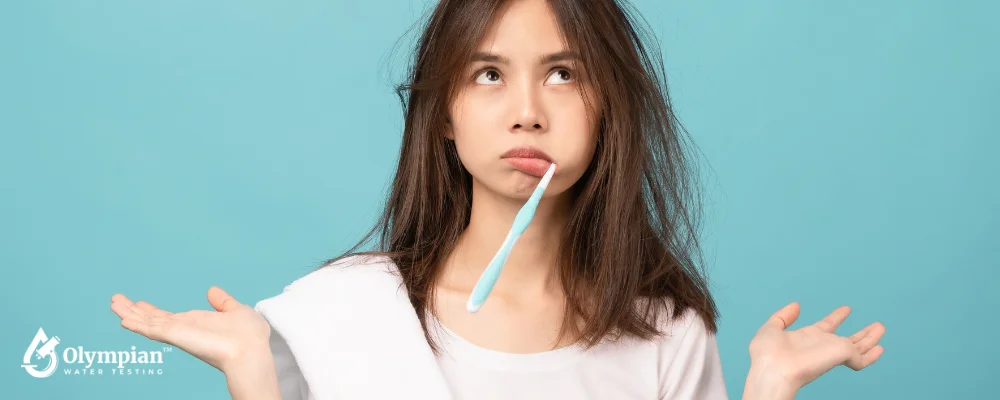 Is It Safe to Brush Your Teeth with Contaminated Water? - Olympian ...