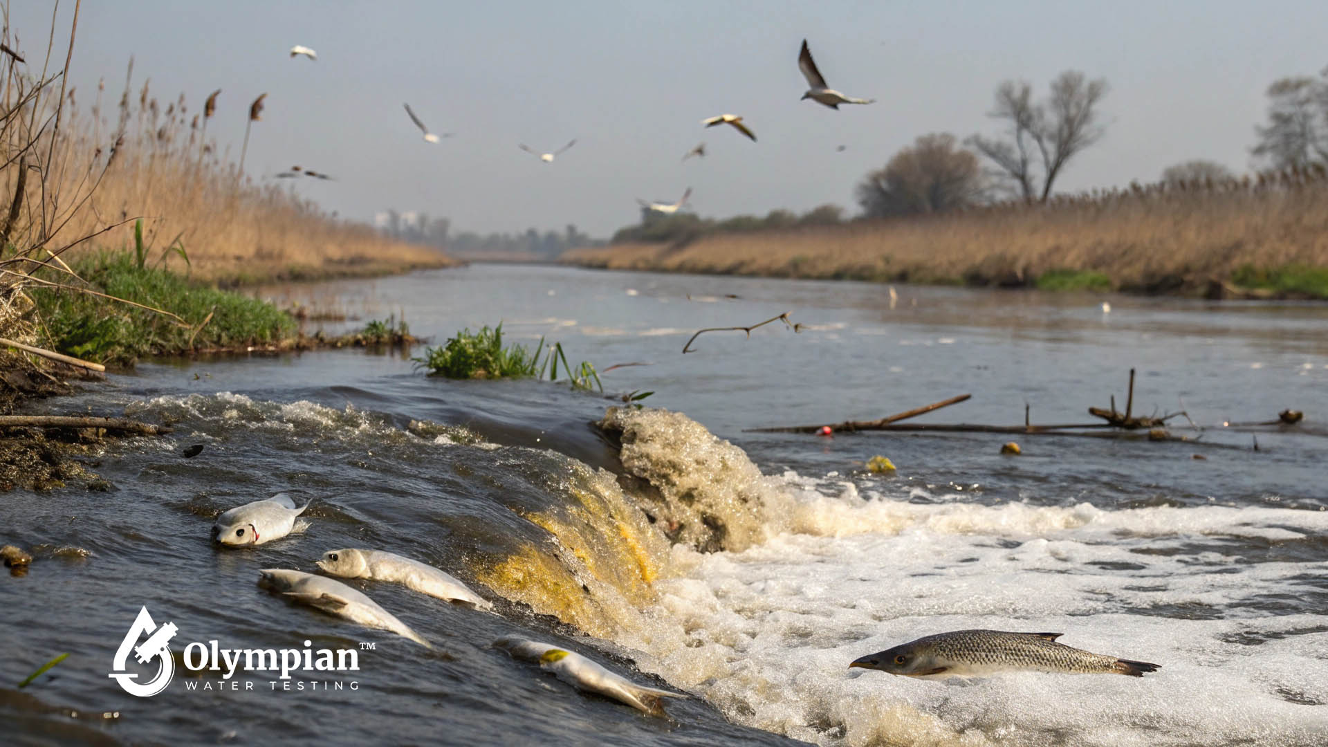 Major Sewer Line Break Impacts River Users in CT - Olympian Water ...